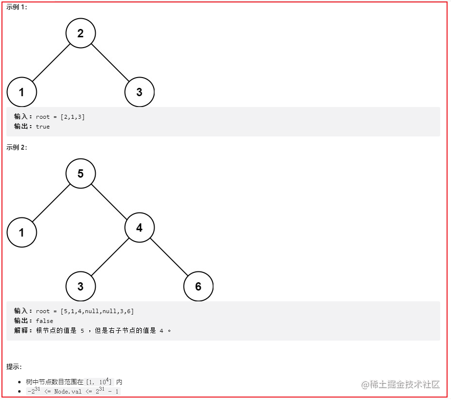【java】【刷题子】98 验证二叉搜索树java语言给你一个二叉树的根节点 Root 判断其是否是一个有效的二叉搜索树。 Csdn博客