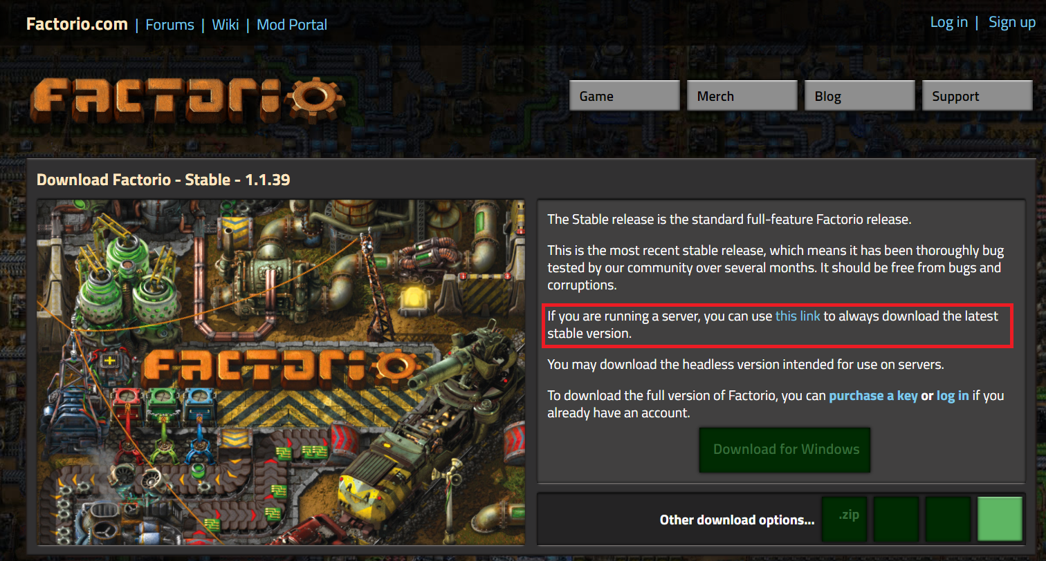 Use Linux to build a Factorio server - Programmer Sought