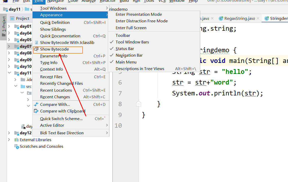 Idea下查看java字节码（插件bytecode Viewer）bytecode Viewer 安装 Csdn博客 2865