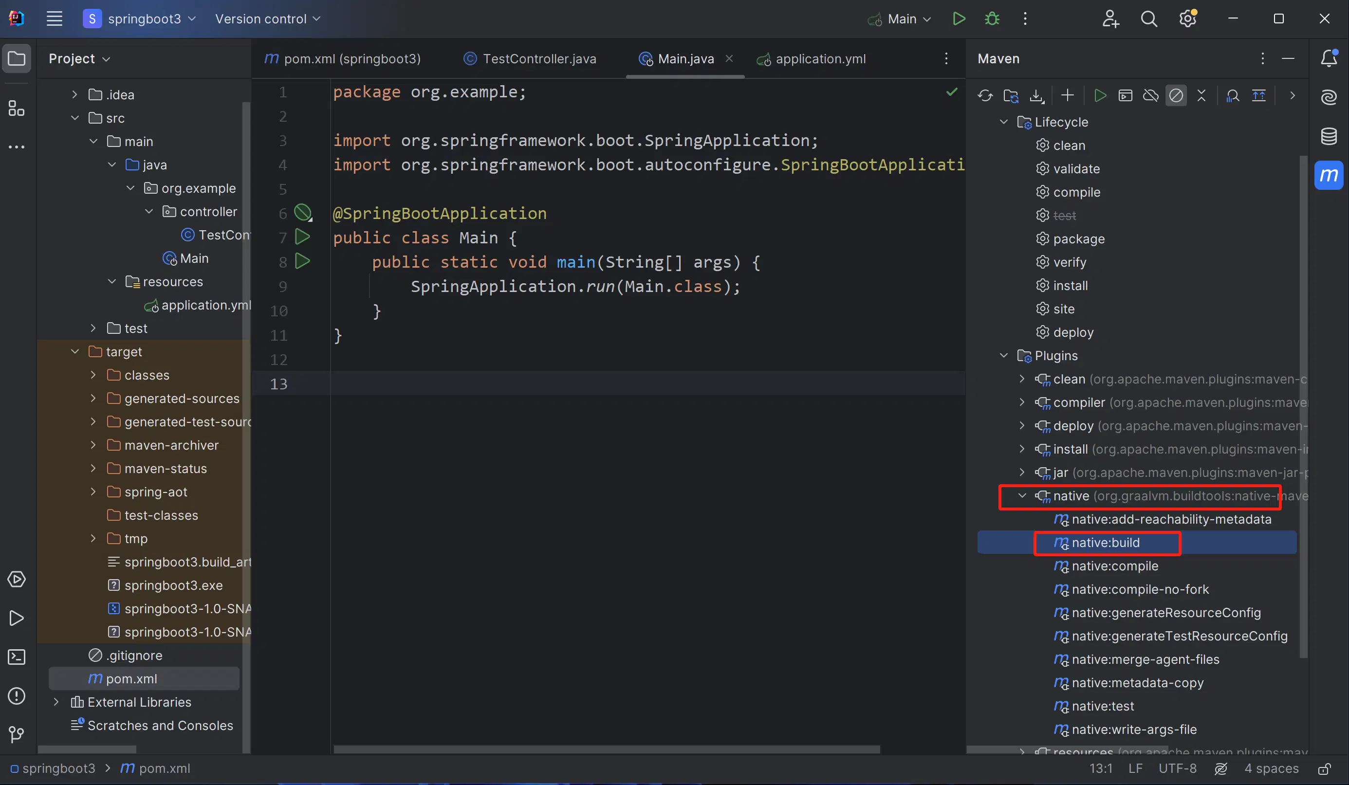 使用GraalVM将SpringBoot项目编译成原生应用_native-image-installable-svm-CSDN博客