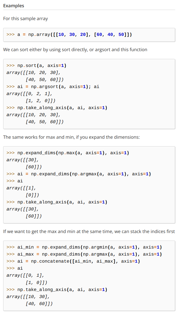 拒绝for循环，从take_along_axis开始-CSDN博客