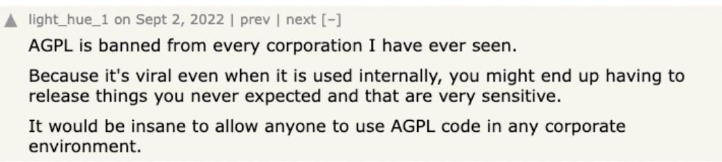 大多数公司，都对 AGPL 许可证“敬而远之”-CSDN博客