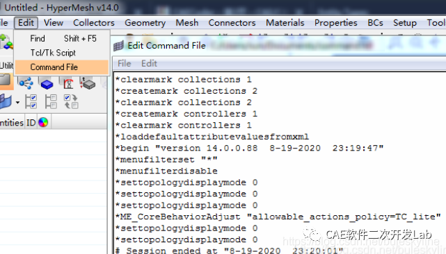 .tcl文件_command.tcl文件在HyperMesh二次开发中的使用_weixin_39840729的博客-CSDN博客
