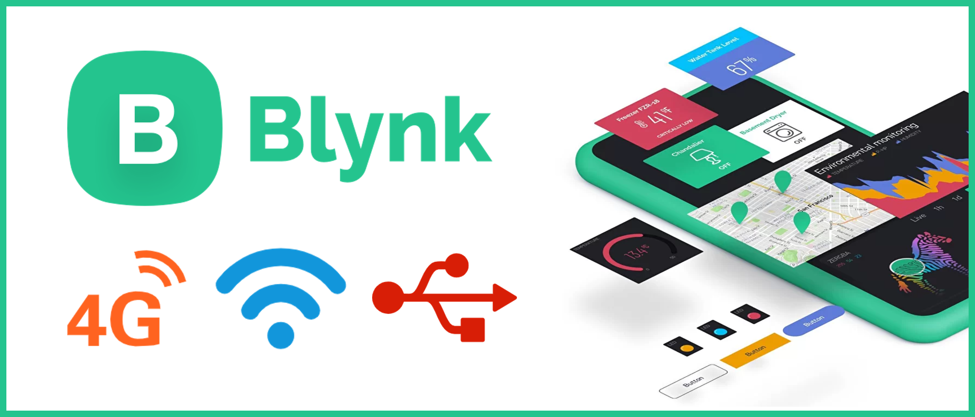 只会用 WiFi 连接 Blynk 物联网？带你解锁三种新姿势！-CSDN博客