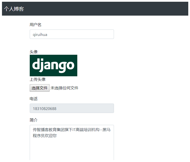 从0开发一个Django博客系统_个人博客系统的模型开发django-CSDN博客