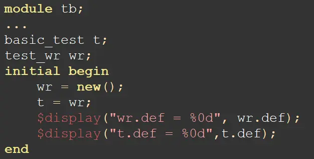 System verilog基础-面向对象编程_verilog declaration and definition_不吃葱的酸菜鱼的博客-CSDN博客