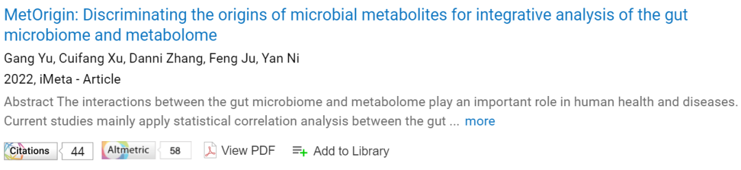 iMeta | 高被引微生物组与代谢物溯源分析工具MetOrigin-CSDN博客