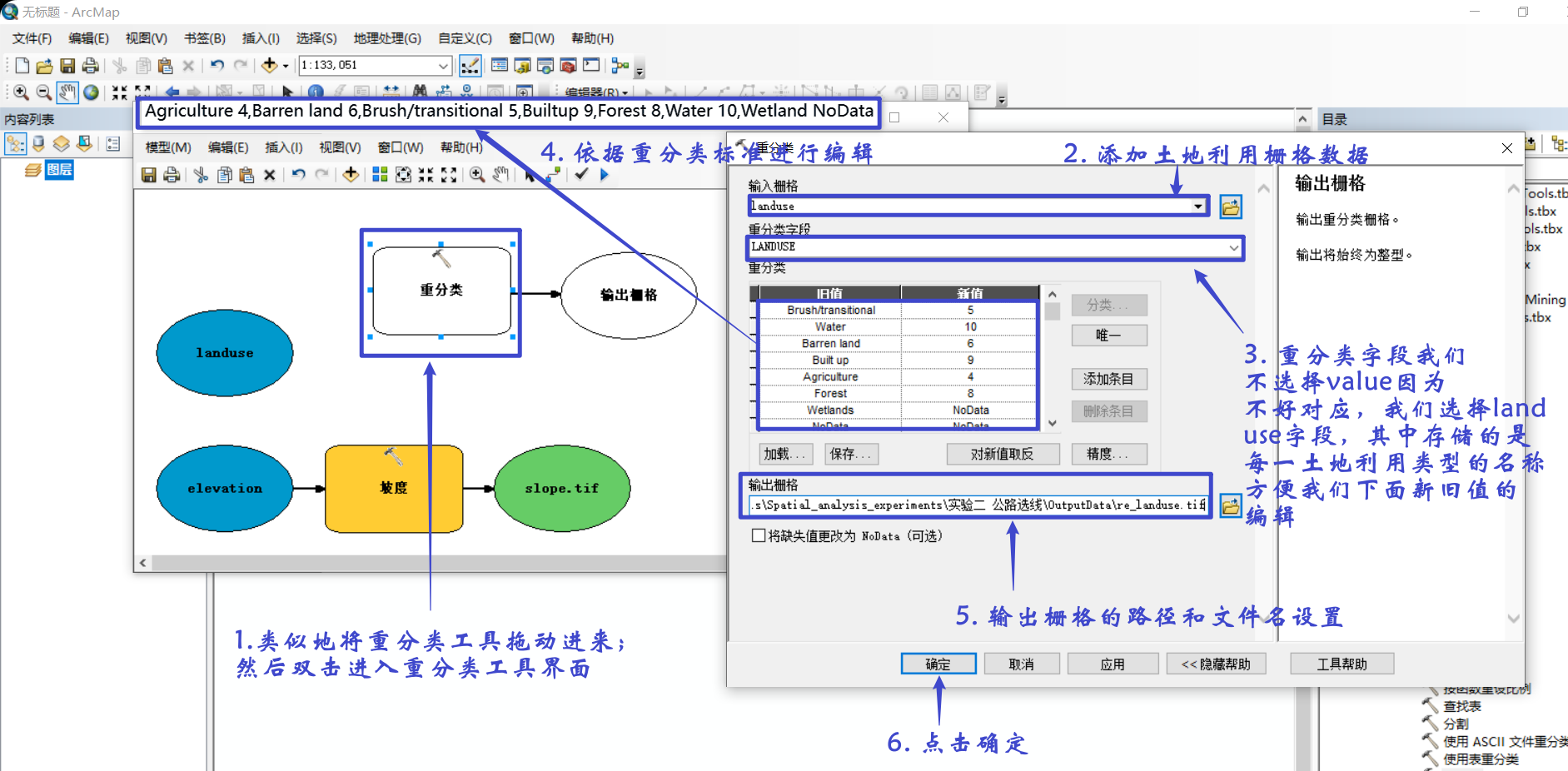 ArcGIS：如何利用模型构建(modelbuilder)进行公路选线？_model builder成本距离循环-CSDN博客