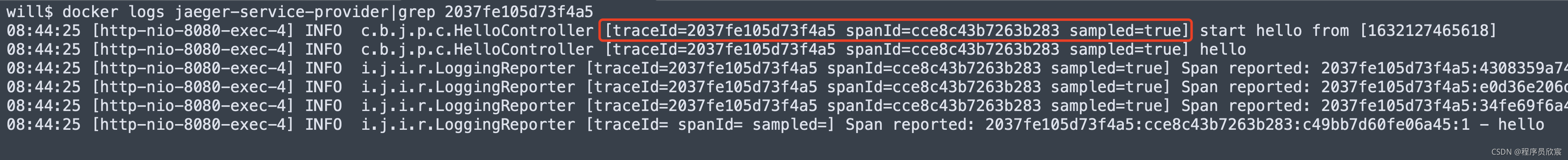 Java应用日志如何与Jaeger的trace关联_jaeger java-CSDN博客