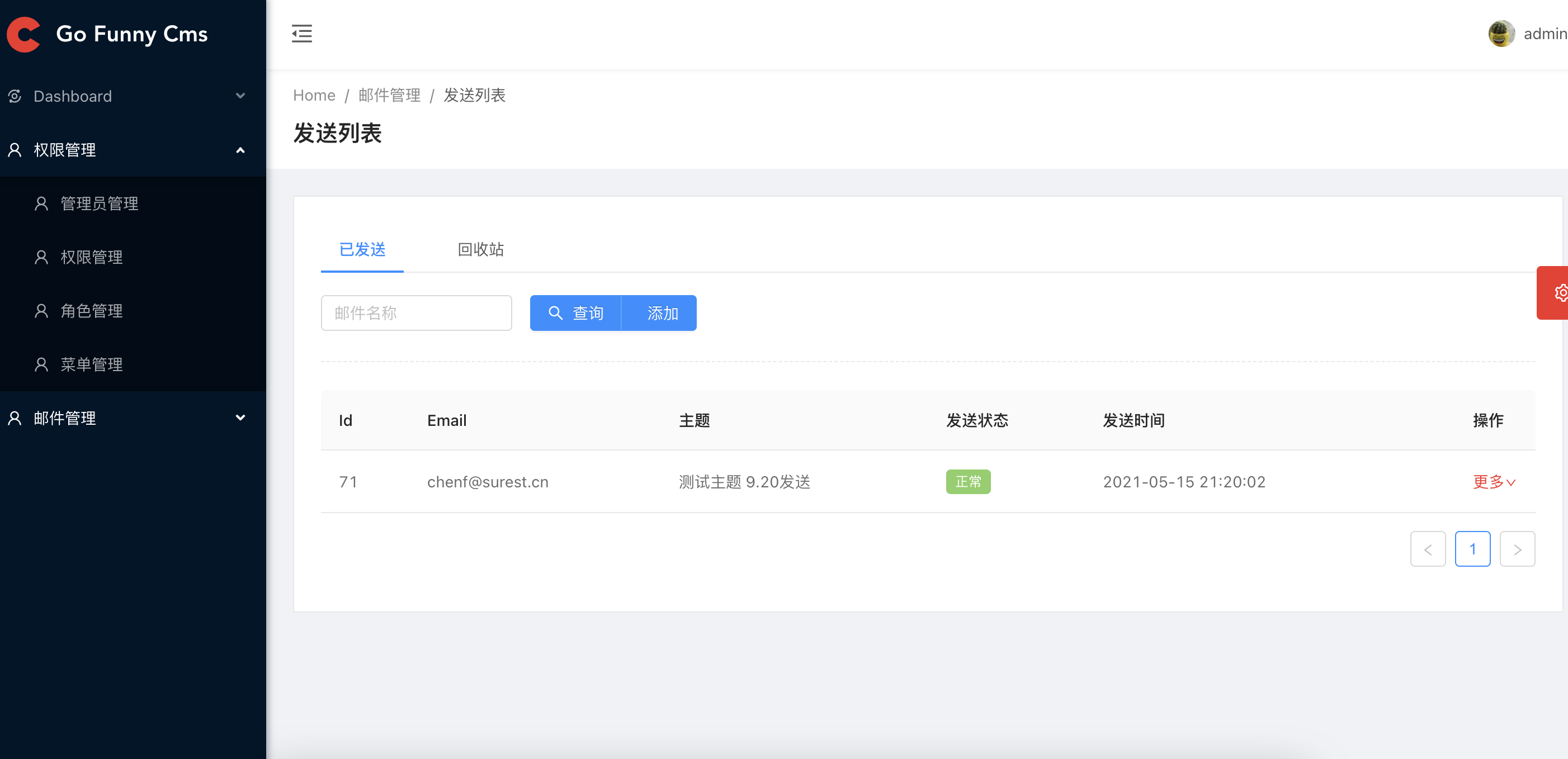 Golang 通用后台权限管理系统 Go Funny Cms Golang Webapi写的管理系统 Csdn博客