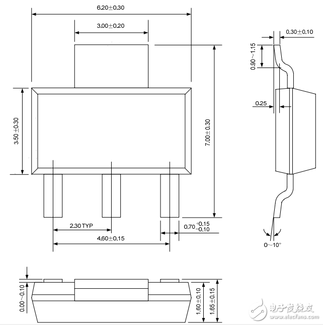 计算机主板的1117标识,AMS1117封装尺寸图_AMS1117引脚图及功能-CSDN博客