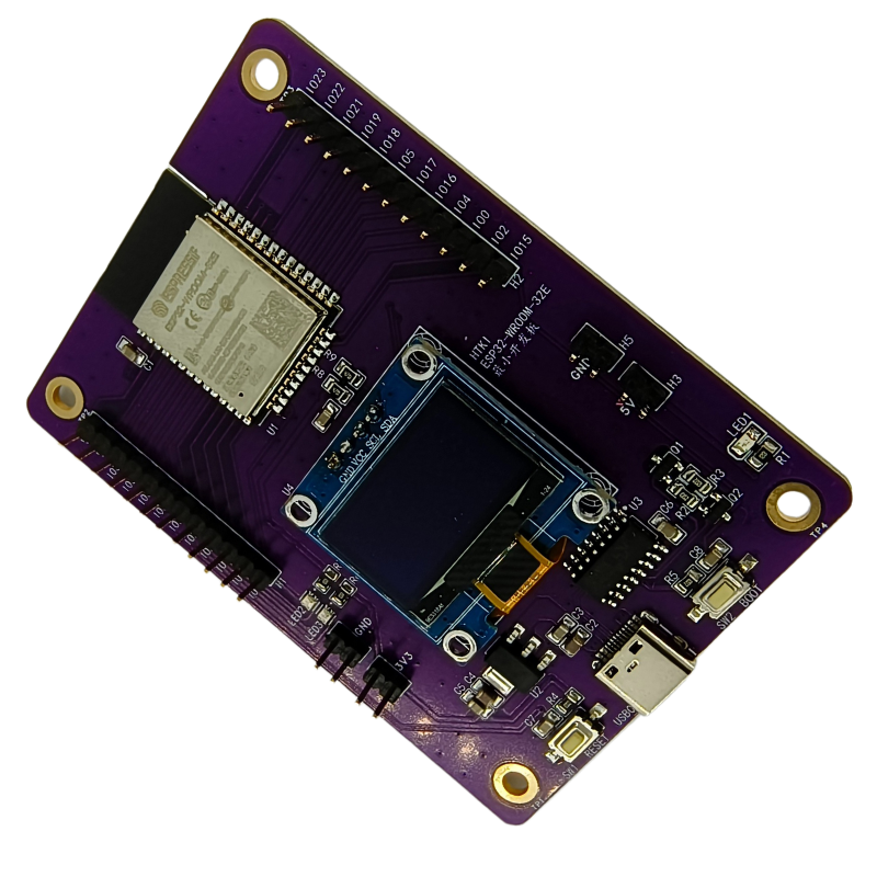 乐鑫ESP32-WROOM-32E最小开发板入门简介-CSDN博客