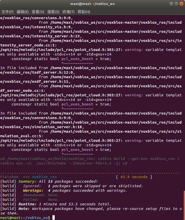 自己部署运行voxblox建图操作记录，voxblox可以基于位姿与点云进行TSDF ESDF mesh建图-CSDN博客
