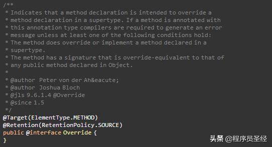 @override注解_深入理解Spring中的各种注解-CSDN博客