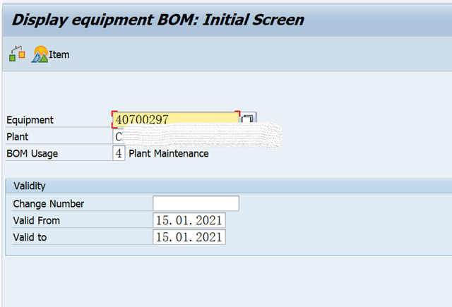 SAP PM 入门系列17 - IB03 显示设备BOM_sap pm function location bom-CSDN博客