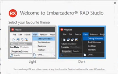 RAD Studio 12 IDE 界面主题设置-CSDN博客