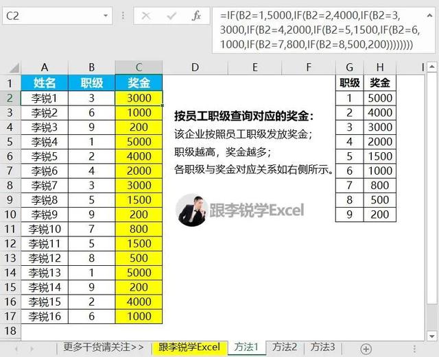 Dispimg函数怎么用当excel表格中的条件判断超过8个，用if函数不容易实现怎么办？ Csdn博客 