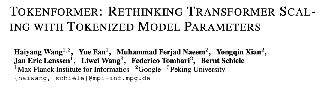 Token化一切，甚至网络！TokenFormer，Transformer从来没有这么灵活过！-CSDN博客