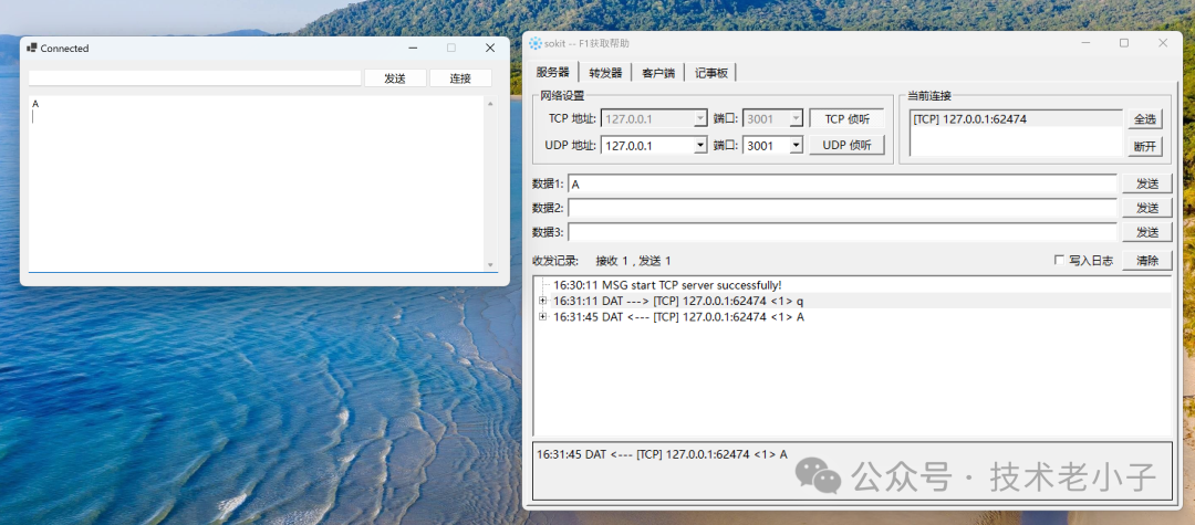 C中 使用 Tcpclient 进行客户端通信c Tcpclient Csdn博客