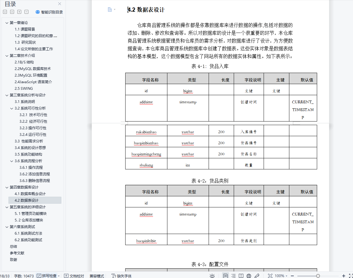 计算机毕业设计基于java Swing实现的仓库商品管理系统swingui Jdbc 仓储管理系统 Csdn博客