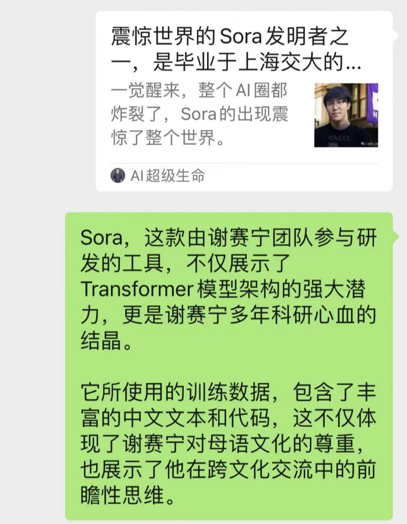 天才科学家谢赛宁紧急辟谣！和OpenAI的Sora模型无关_谢赛宁简历-CSDN博客