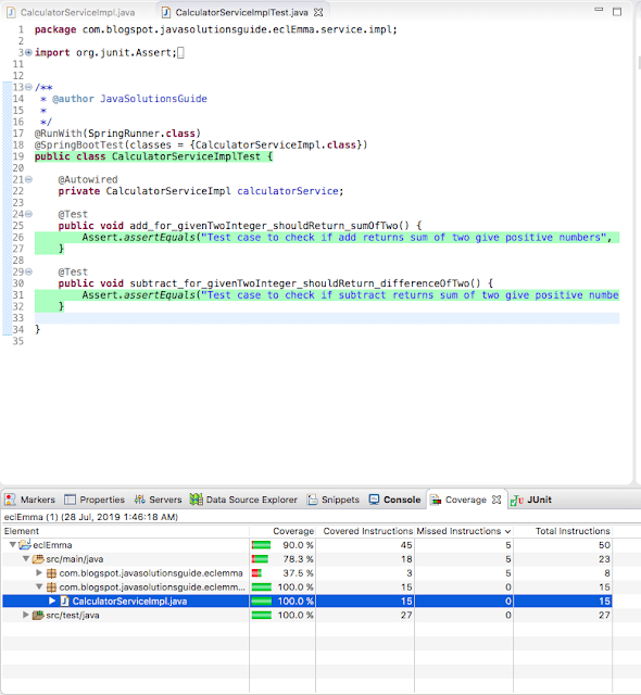 eclemma覆盖率_如何集成和使用EclEmma插件来获得良好的Junit覆盖率-CSDN博客