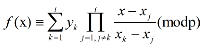 Shamir秘密共享算法_简述shamir门限方案工作步骤-CSDN博客