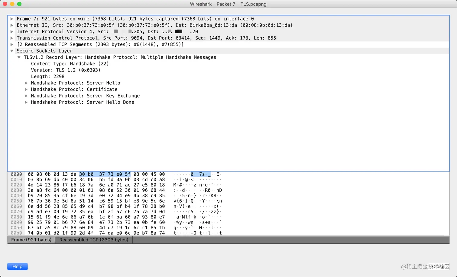 网络|使用 Wireshark 分析 TLS/SSL 协议_wireshark tls解密-CSDN博客