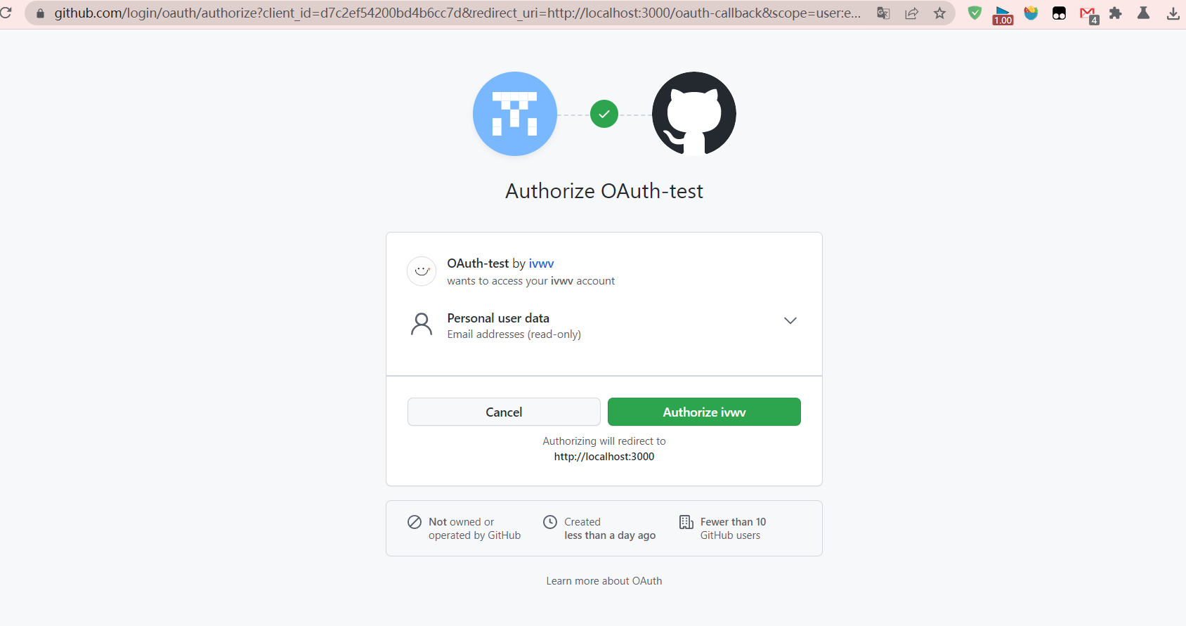 GitHub OAuth第三方登录示例教程(Node后端)-CSDN博客