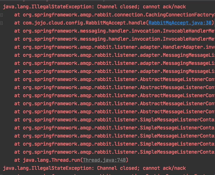 java 推送ack_Channel closed； cannot ack/nack 和 MQ的重复消费/重复发送消息问题（记RabbitMQ使用的几个小坑）...-CSDN博客