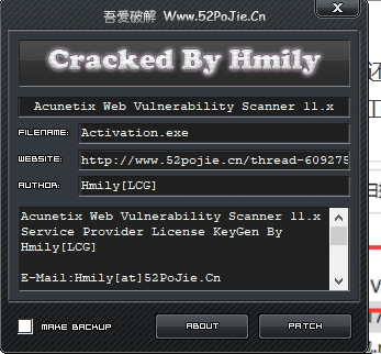 漏洞自动扫描神器AWVS 11安装与使用教程_awvs11-CSDN博客