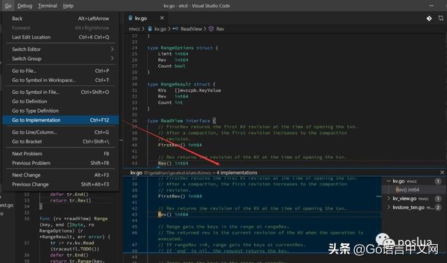 vscode如何创建一个go项目_编辑器 VS Code 如何快速查看 Go 接口？ – 源码巴士