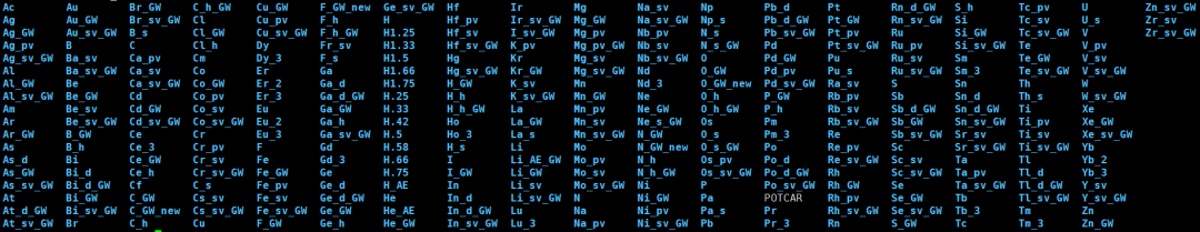 VASP四大输入文件——POSCAR，POTCAR_chenlanlan_10的博客-CSDN博客
