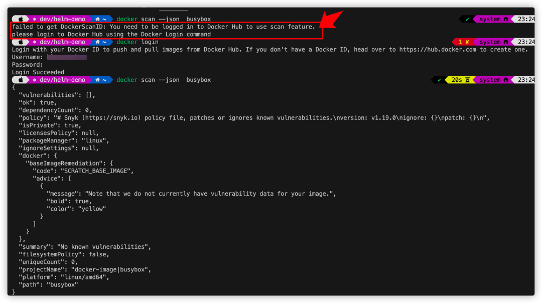 “docker scan“本地扫描镜像漏洞-CSDN博客