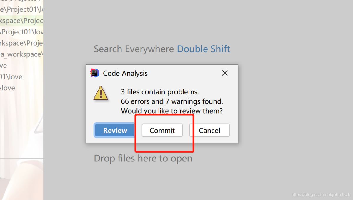 idea上传git被拒绝_idea上提交项目到gitee 最后出现 Push rejected的问题处理方法-CSDN博客