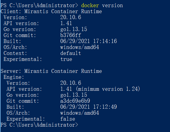 Windows Server 2019安装docker_windows server 2019 docker-CSDN博客