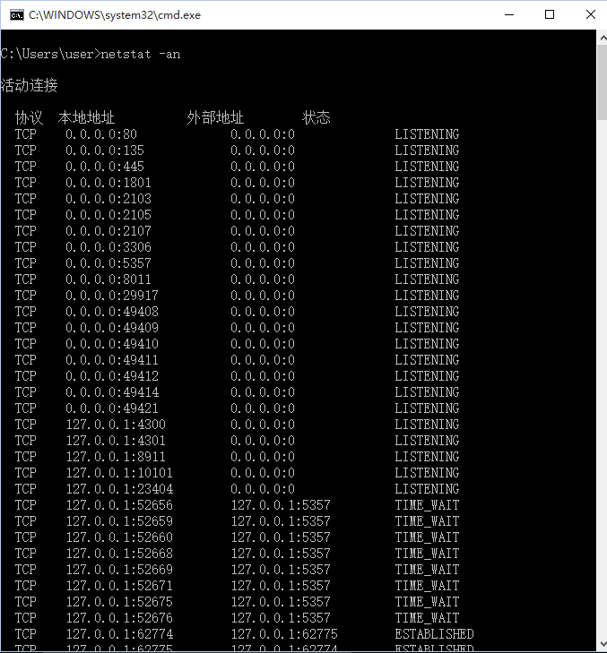 网络命令Ping, netstat, ipconfig, arp, tracert 用法整理_4、简述ping、ipconfig、netstat指令的功能和用途-CSDN博客