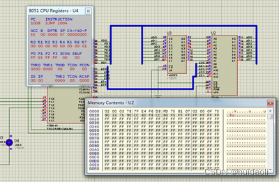 8051单片机与片外存储器(片外RAM和ROM)的连接_51单片机储存器连接-CSDN博客