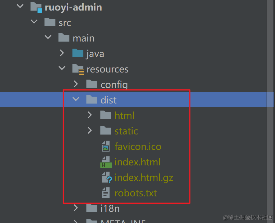 若依前后端分离vue打进jar包操作_vue项目打jar包-CSDN博客