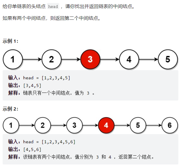 【数据结构 链表】链表的中间结点 Csdn博客 