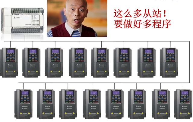 台达变频器485通讯接线图_台达PLC，通过简单配置实现多从站485通讯之PLClink-CSDN博客