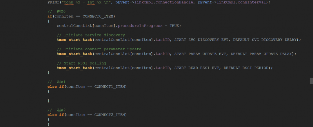 [蓝牙芯片]分享CH582的MultiCentral一主二从实现接收两蓝牙从机noti-CSDN博客