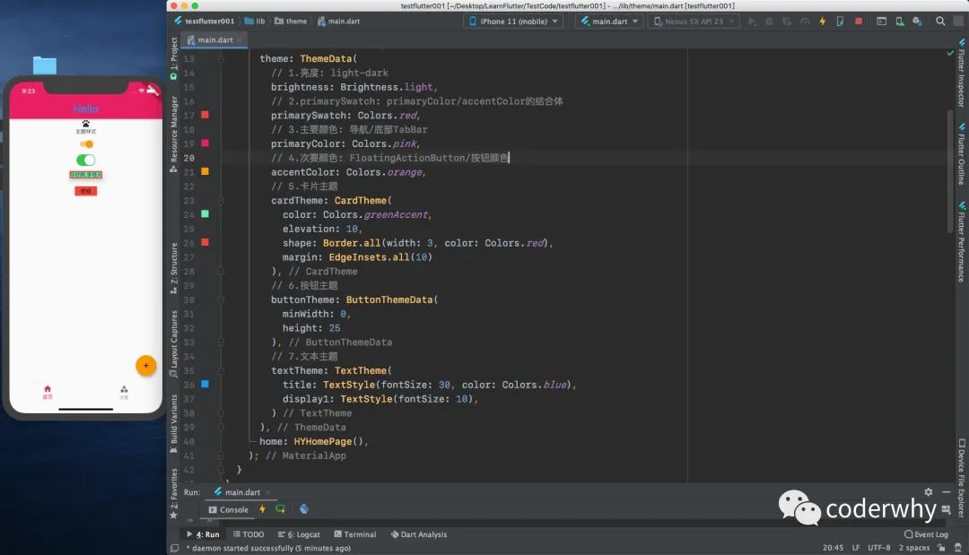 Flutter主题风格_flutter texttheme-CSDN博客