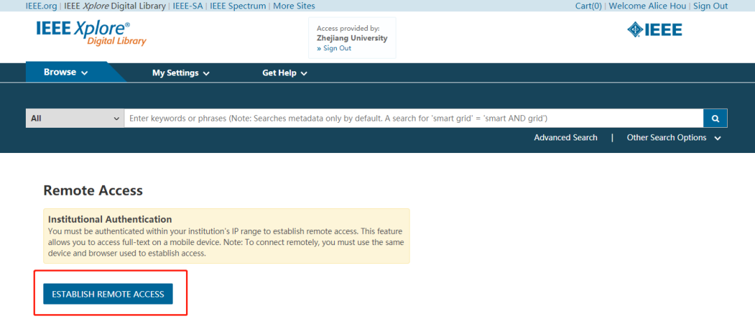 idea access数据库连接_【数据库指南】IEEE Xplore检索平台开通校外访问，文献资料随时随地轻松获取！...-CSDN博客