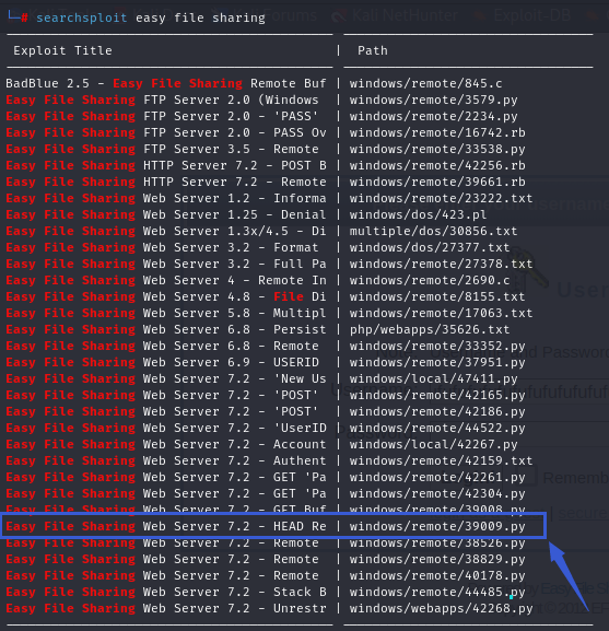 【漏洞复现】Easy File Sharing Web Server 漏洞的简单利用_easy file sharing server 发送 ...