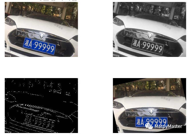 Matlab图像处理——基于hough和radon实现倾斜车牌校正使用radon变换对车牌进行校正matlab Csdn博客 