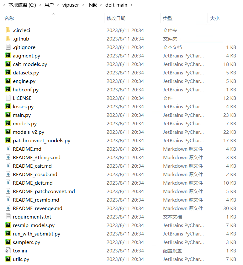 DeiT 官方代码简明使用教程-CSDN博客