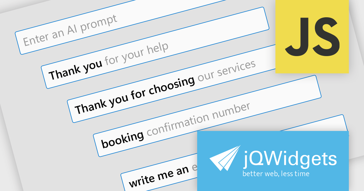 使用人工智能自动完成功能简化文本输入-jQWidgets 20.0_jquery input自动逐字输入-CSDN博客