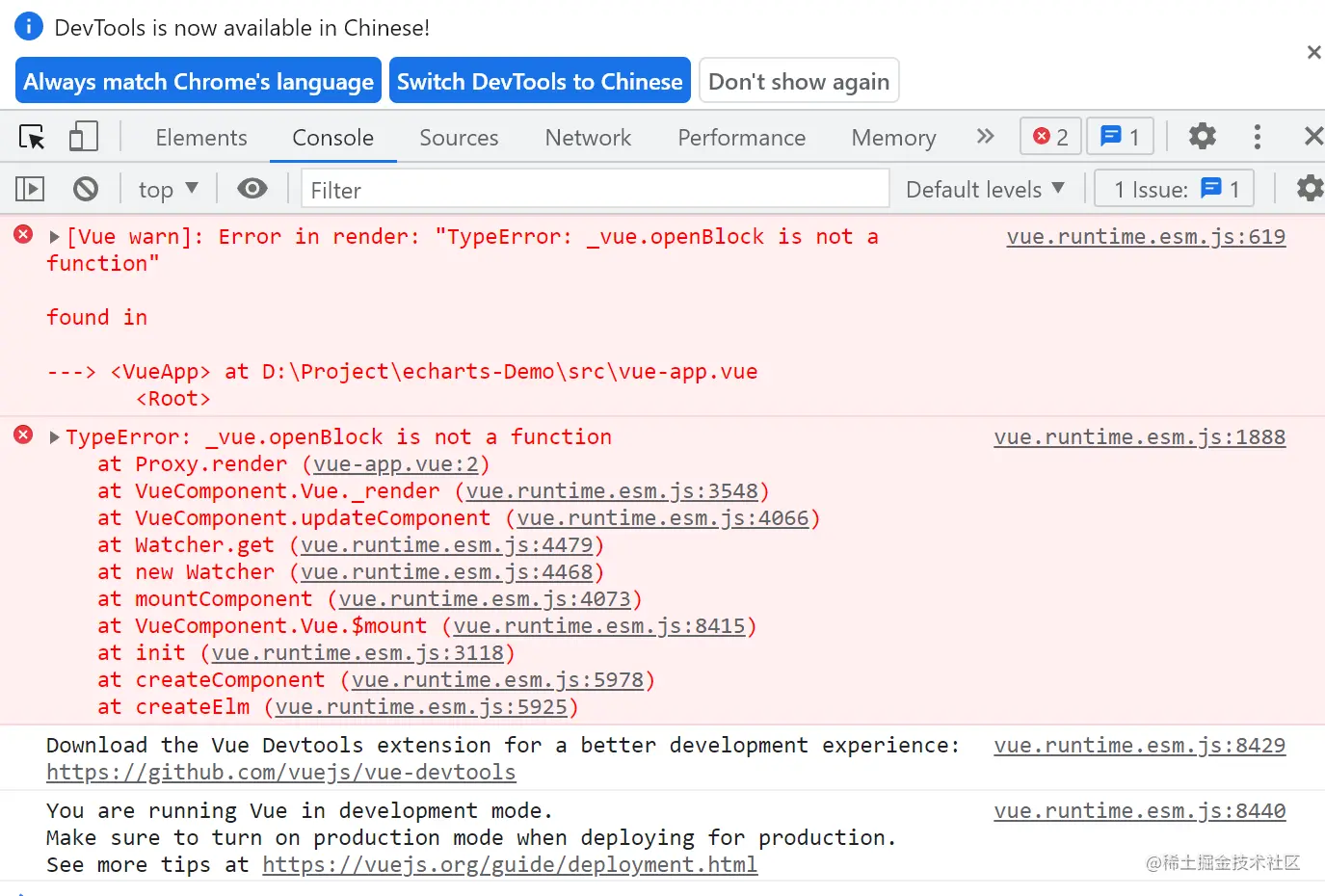 使用echarts报错：vueopenblock Is Not A Function 咋搞？vue Resizable 0 Iopenblock Is Not A 9300